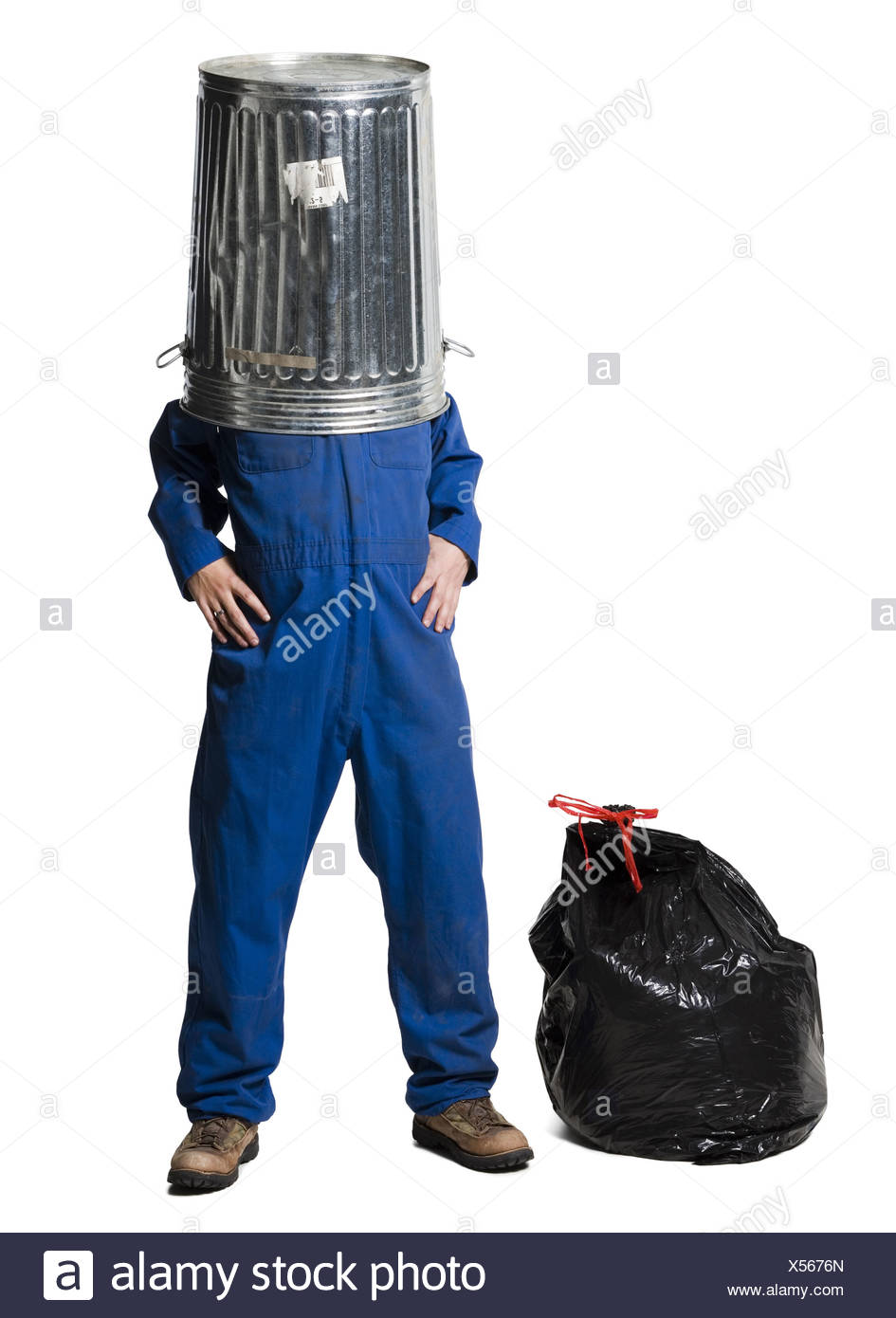 Trashman Cut Out Stock Images & Pictures - Alamy