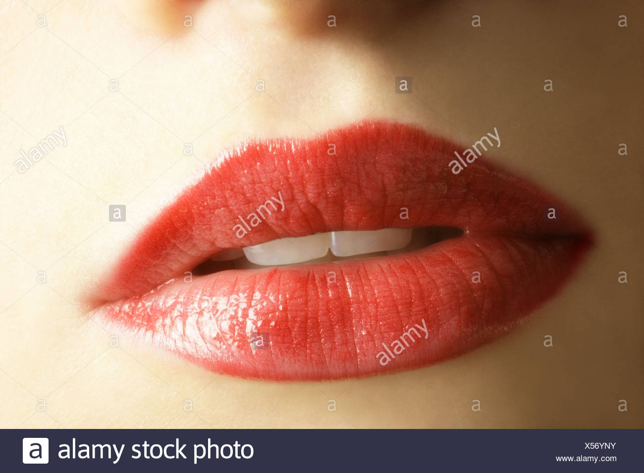 Lips Pout Mouth Close Up High Resolution Stock Photography and Images ...