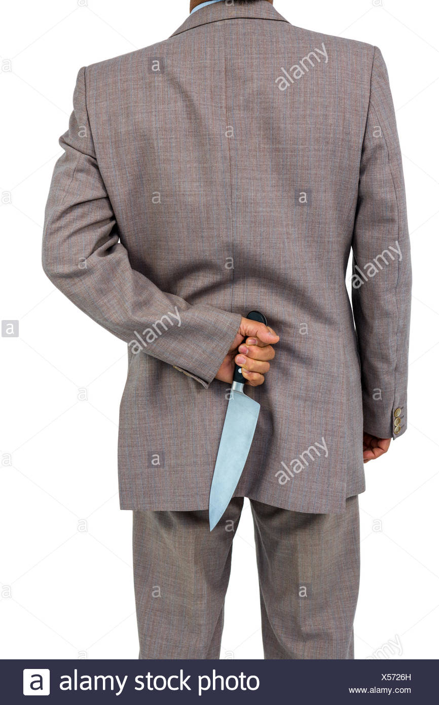 Man Knife Behind Back Stock Photos & Man Knife Behind Back Stock Images ...