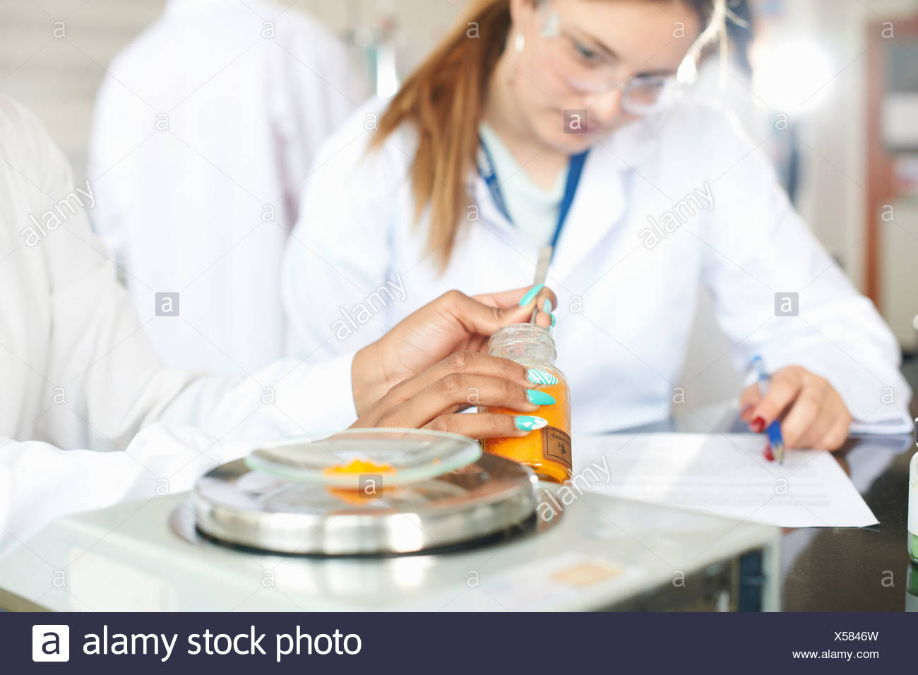 Female On Scales High Resolution Stock Photography and Images - Alamy