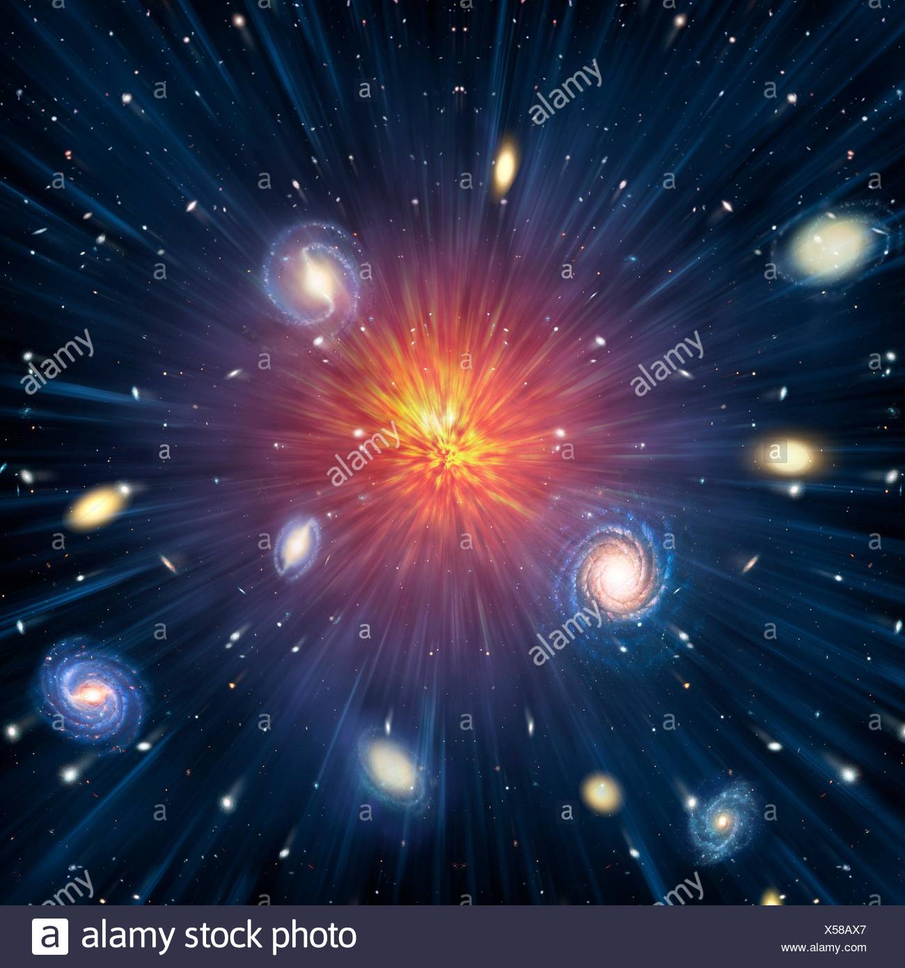 Big Bang Theory Universe High Resolution Stock Photography and Images ...