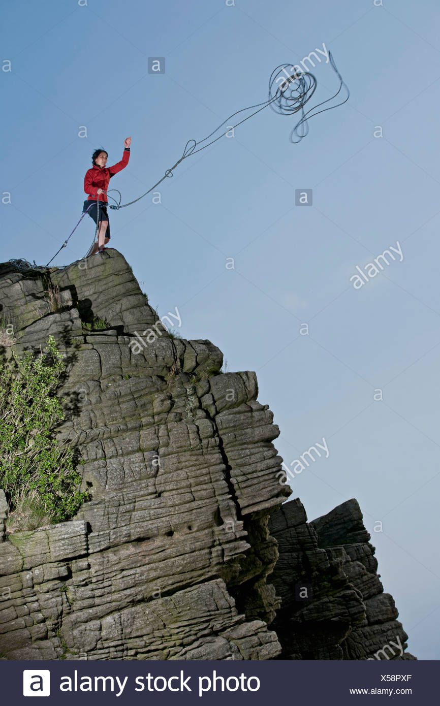 Cliff Hanging Stock Photos & Cliff Hanging Stock Images - Alamy