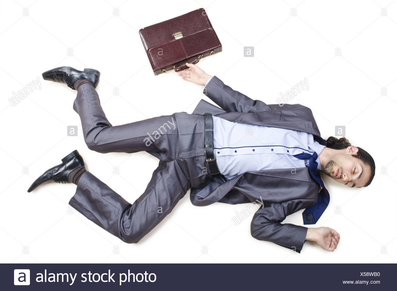 Businessman Unconscious On Floor High Resolution Stock Photography and ...