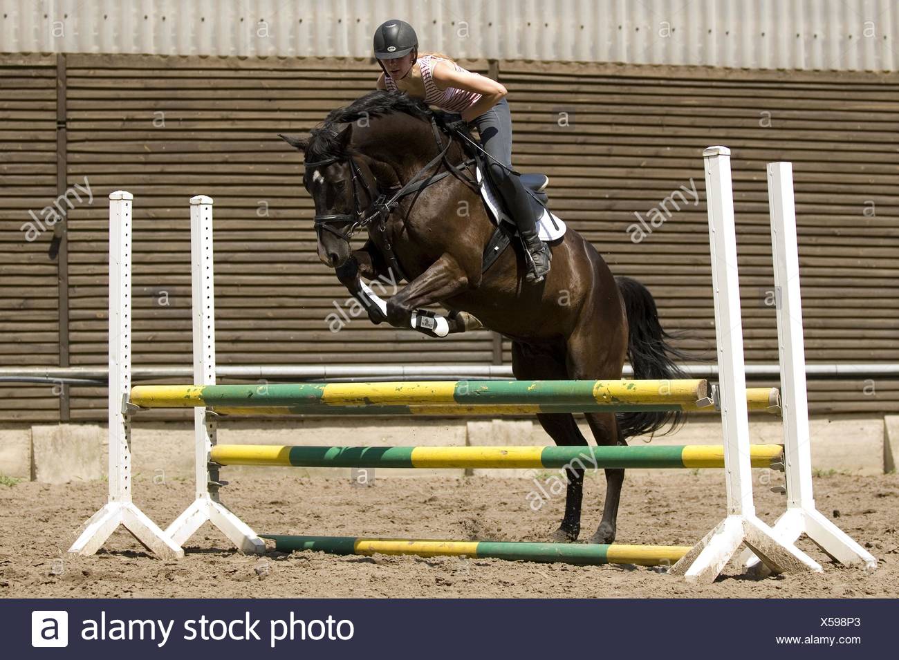 Oxer Jump High Resolution Stock Photography and Images - Alamy