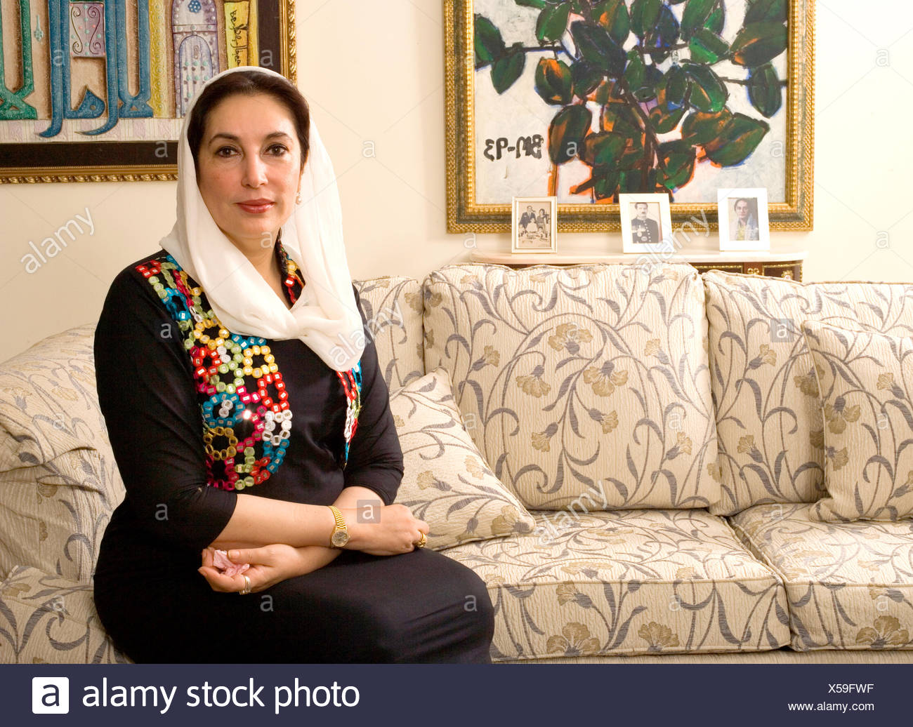Benazir Bhutto High Resolution Stock Photography and Images - Alamy