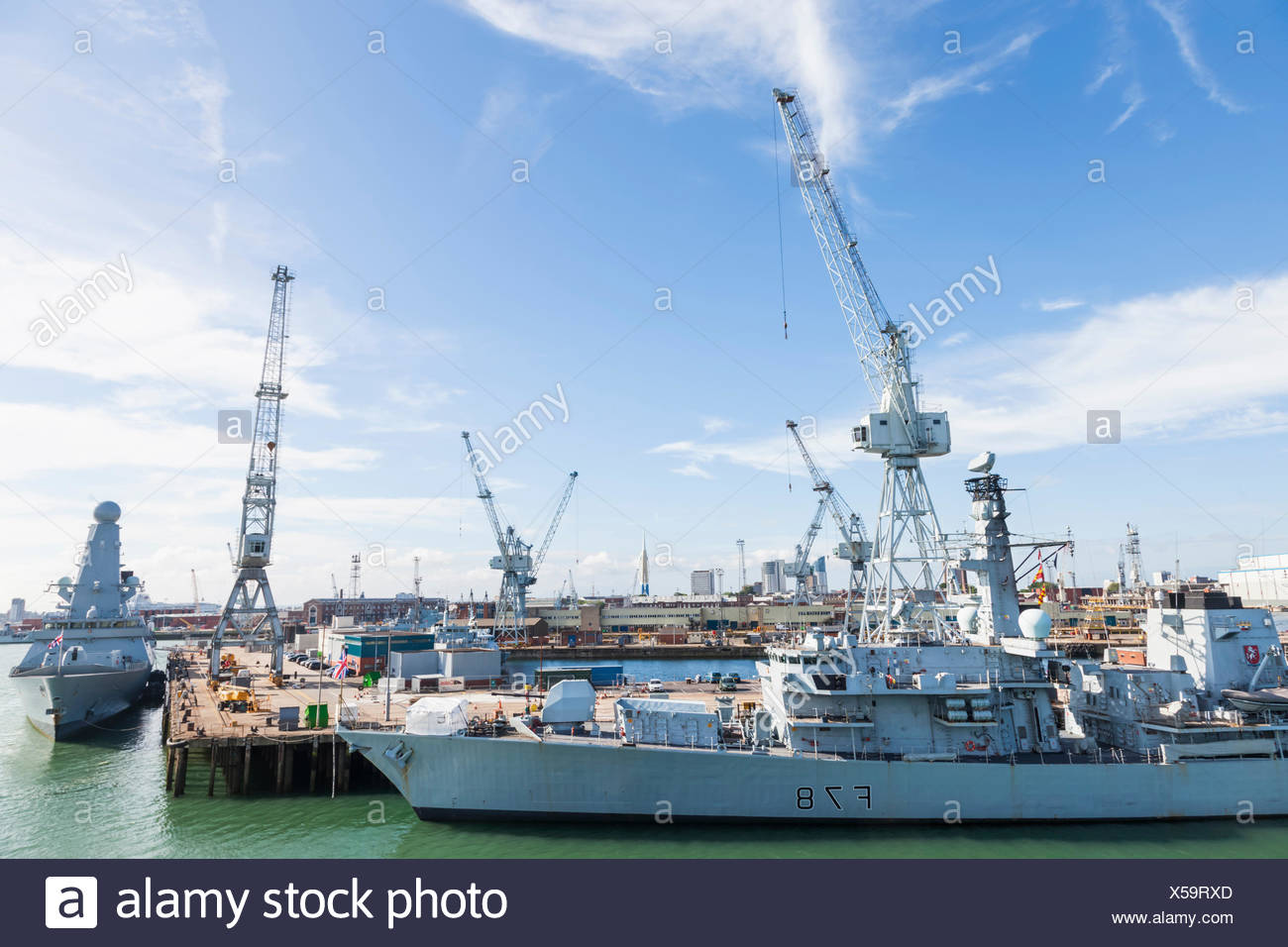 Portsmouth Naval Shipyard High Resolution Stock Photography and Images ...