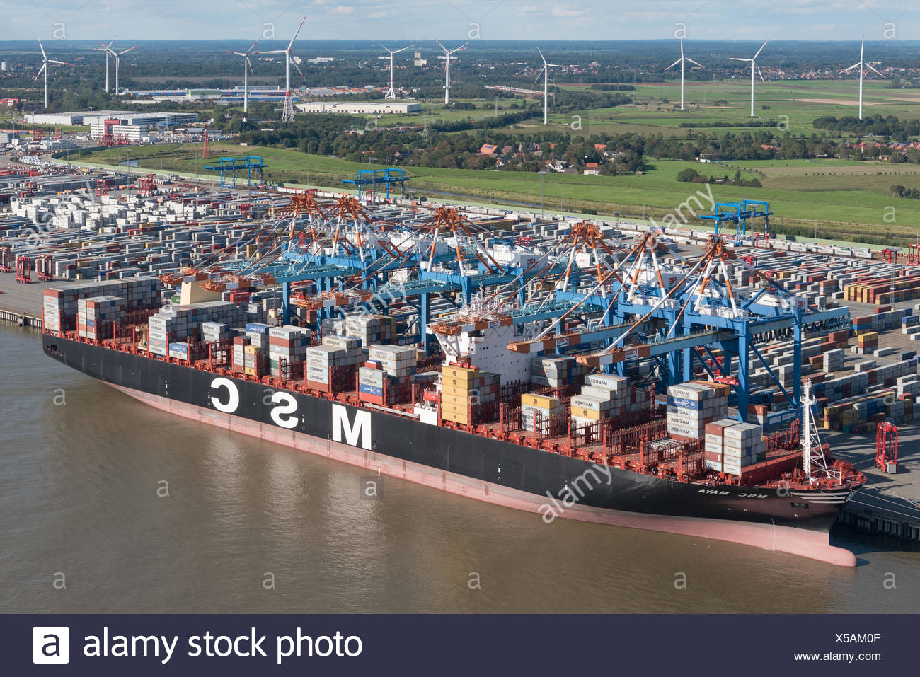Msc Container Vessel High Resolution Stock Photography and Images - Alamy