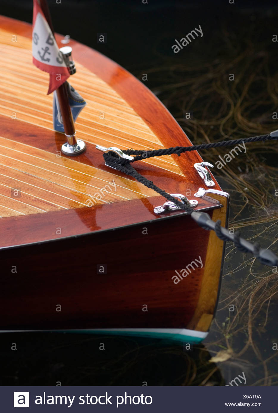 Stern On Wooden Boat High Resolution Stock Photography and Images - Alamy