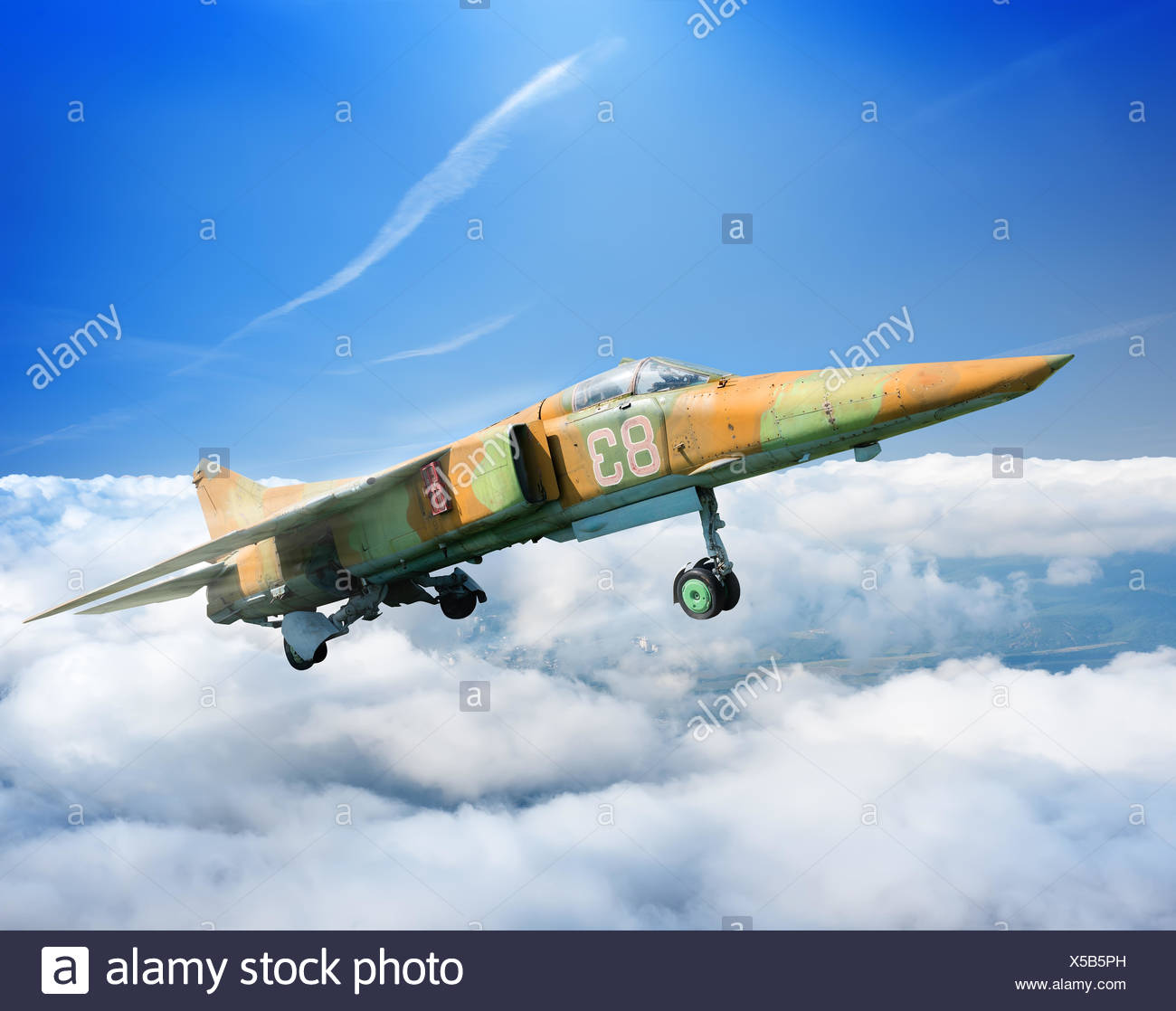Soviet Mig 23 Jet Fighter High Resolution Stock Photography and Images ...