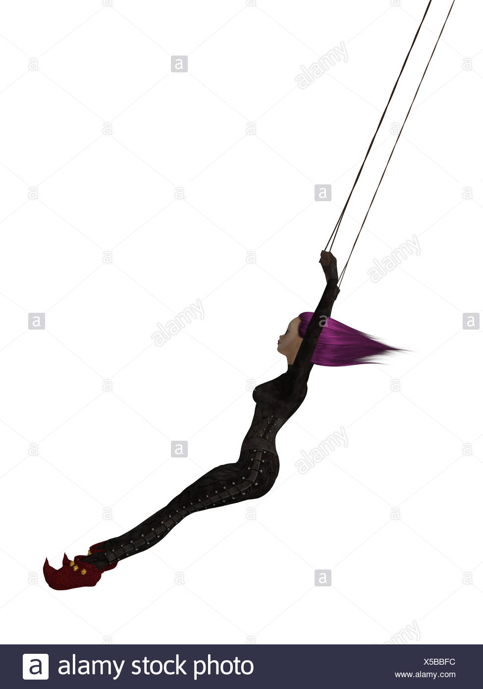 Trapeze Clown High Resolution Stock Photography and Images - Alamy