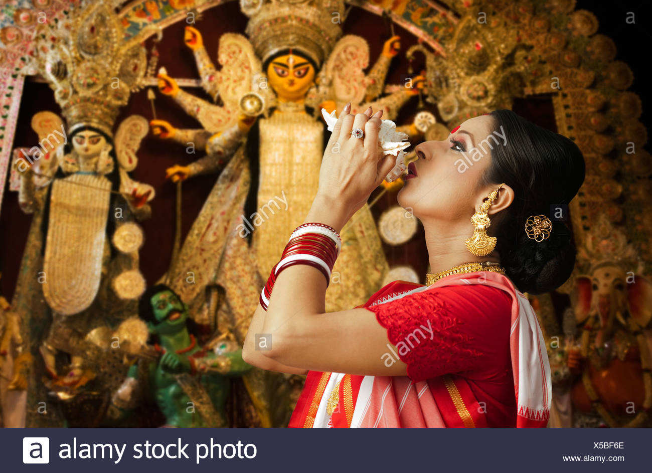Blowing Conch Shell High Resolution Stock Photography and Images - Alamy