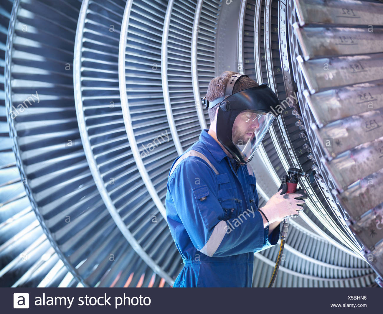 Steam Turbine Blade High Resolution Stock Photography and Images - Alamy
