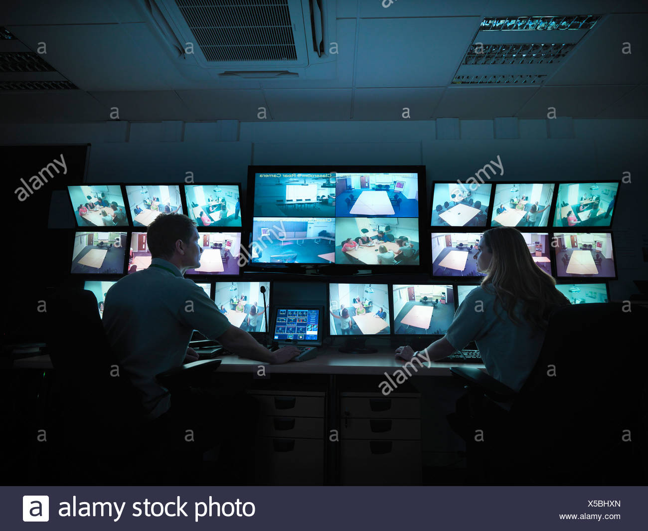 Security Camera Monitor Screen High Resolution Stock Photography and ...