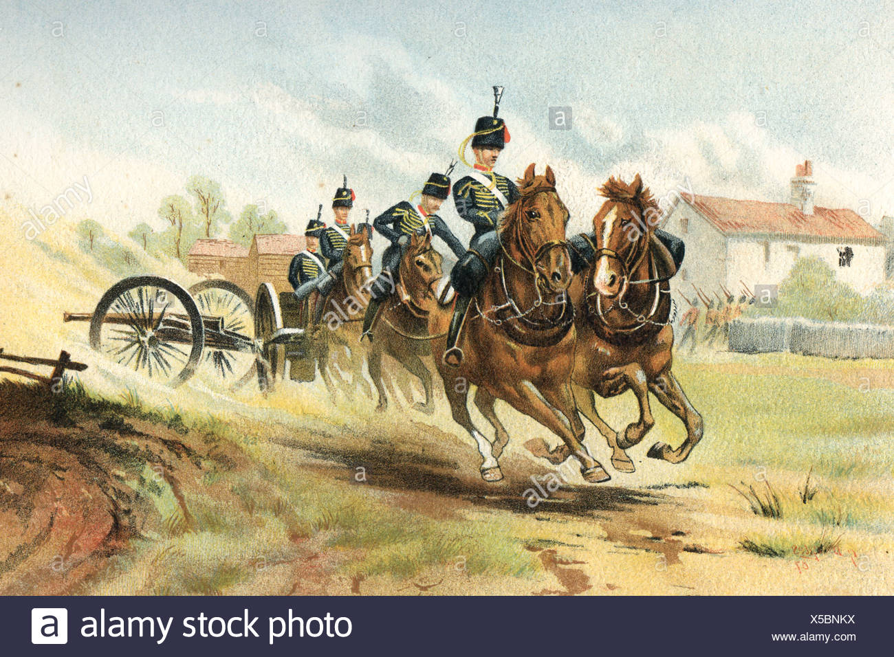 Horse Artillery Stock Photos & Horse Artillery Stock Images - Alamy