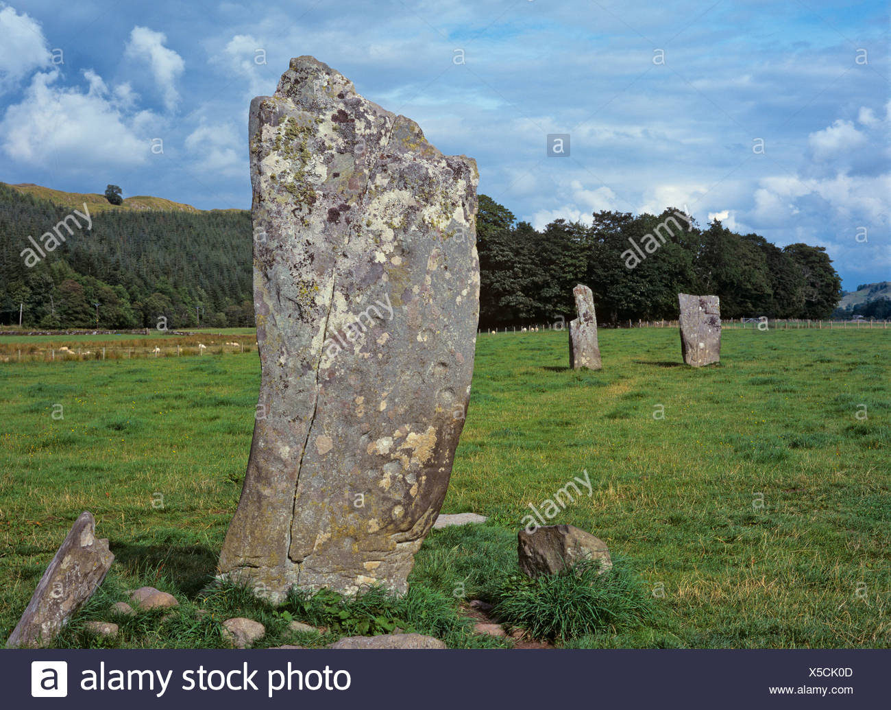 Standing Stone Scotland Stock Photos & Standing Stone Scotland Stock ...