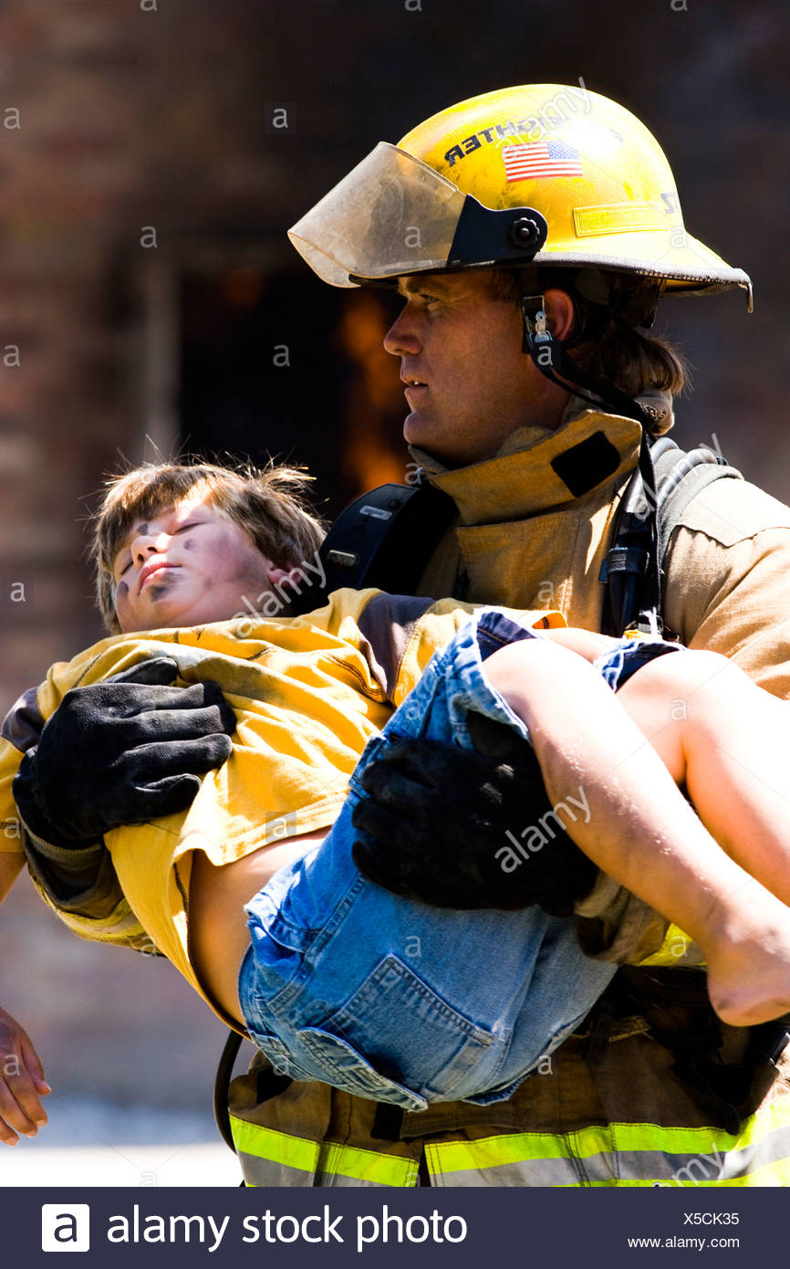 Firefighter Rescue Child Stock Photos & Firefighter Rescue Child Stock ... Firefighter Rescue Child Stock Photos & Firefighter Rescue Child Stock ...