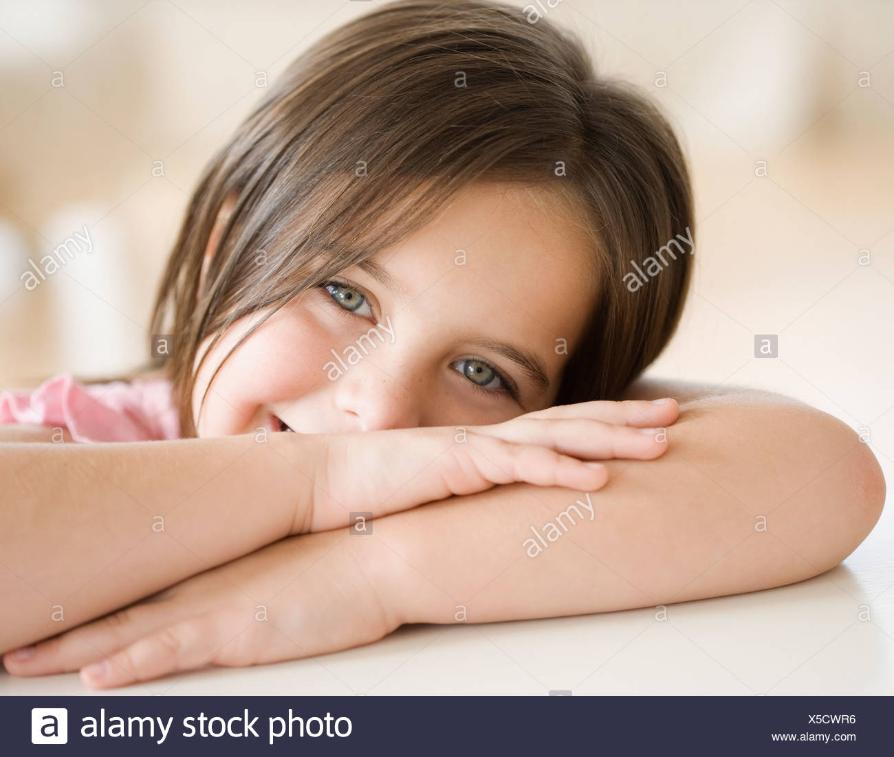 Laying Head On Arm Stock Photos & Laying Head On Arm Stock Images - Alamy