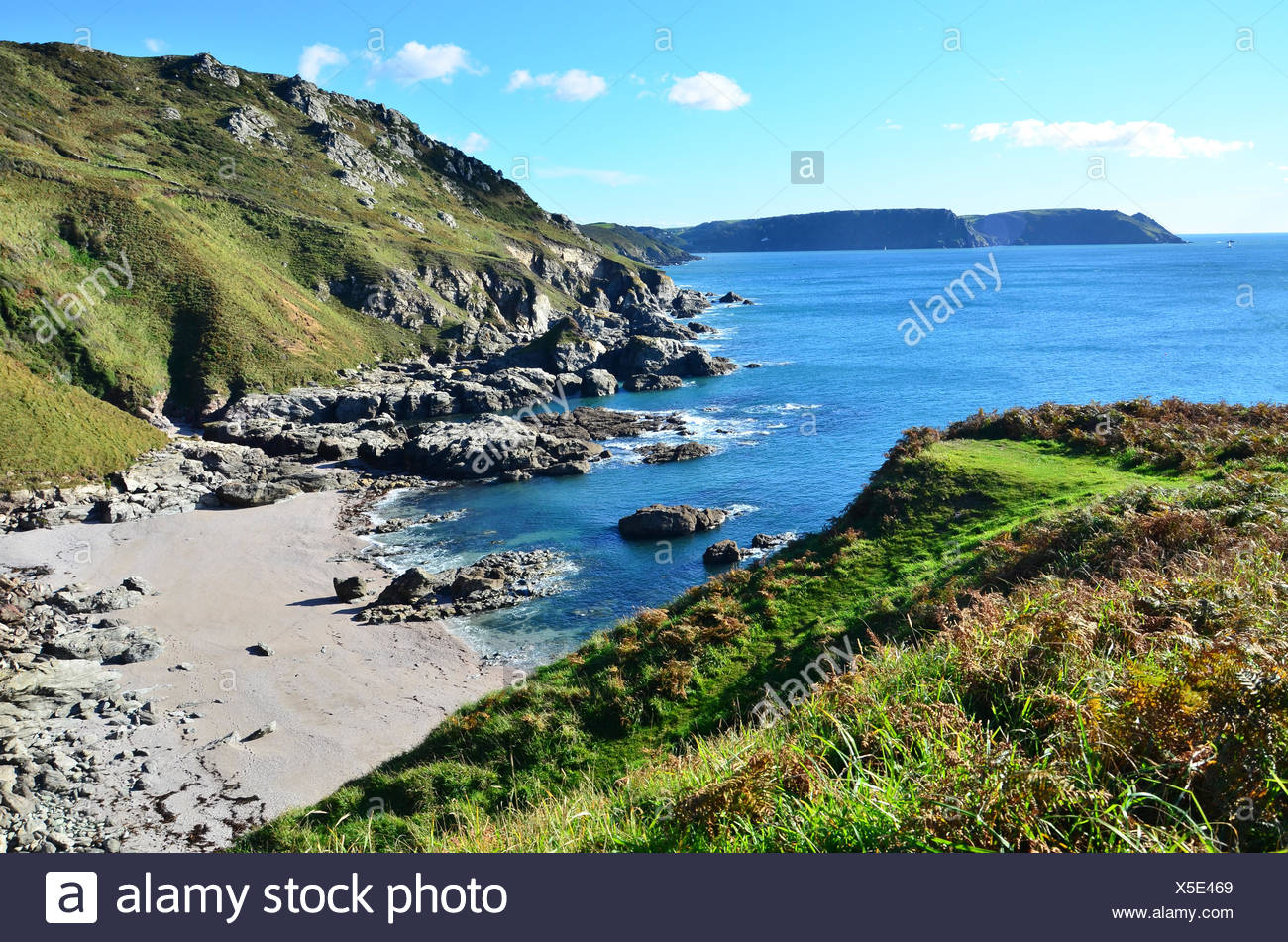 England Devon Prawle Point Rocks High Resolution Stock Photography and ...