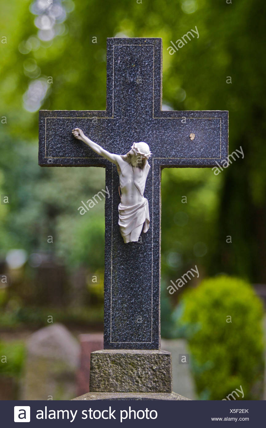 Broken Tombstone Cross High Resolution Stock Photography and Images - Alamy