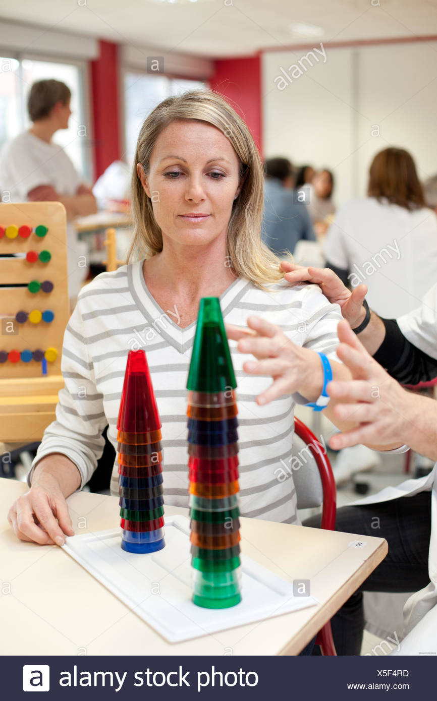 Functional Rehabilitation Occupational Therapy Session High Resolution ...