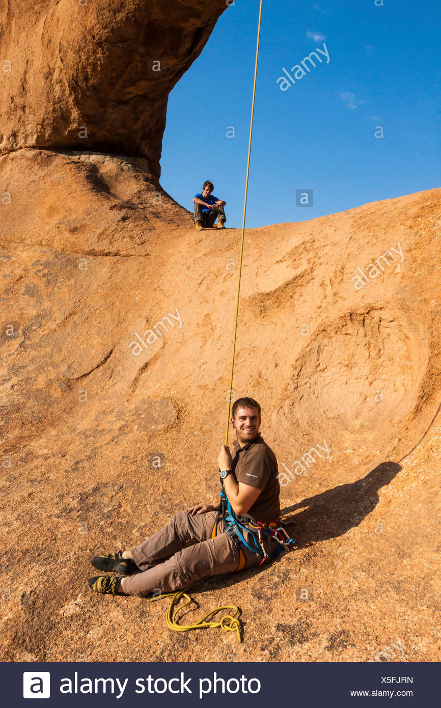 Men Abseiling High Resolution Stock Photography and Images - Alamy