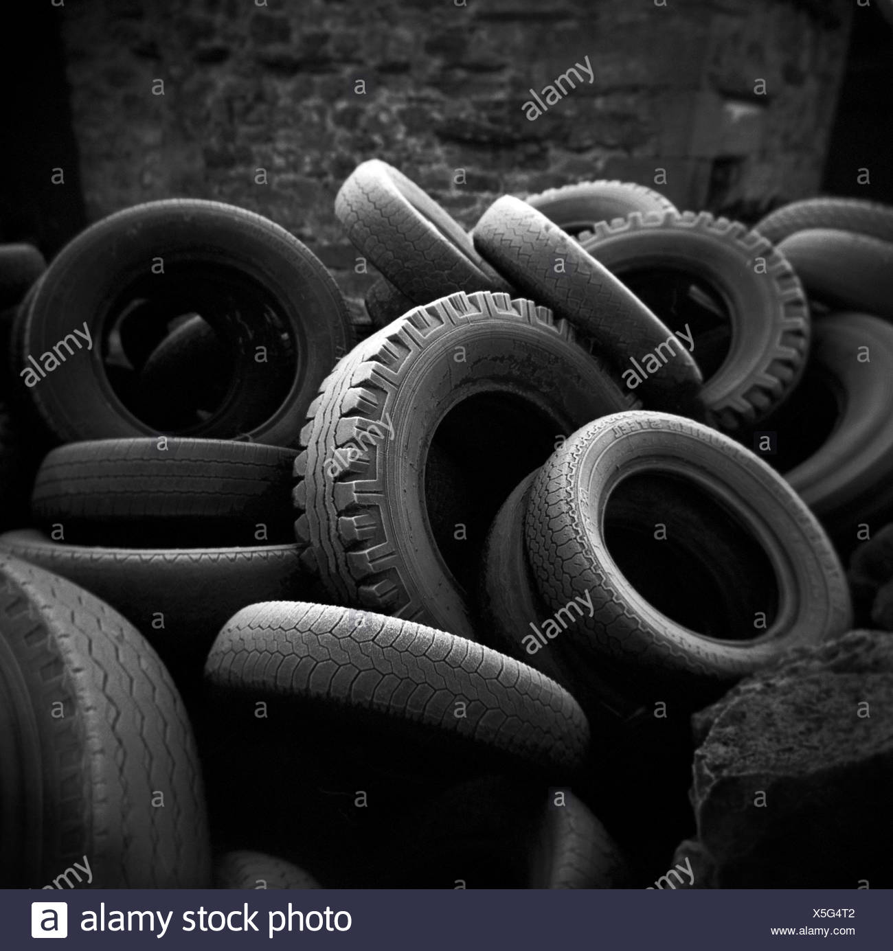 Black Tyres High Resolution Stock Photography and Images - Alamy
