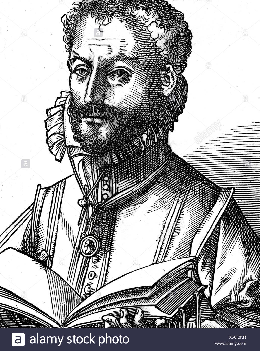 Orlando Di Lasso Composer Black and White Stock Photos & Images - Alamy