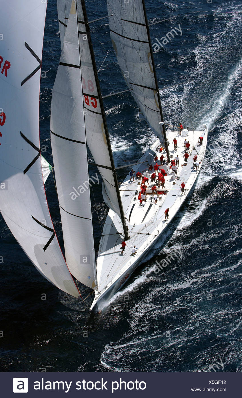 Sailing Regatta Racing Boats High Resolution Stock Photography and ...