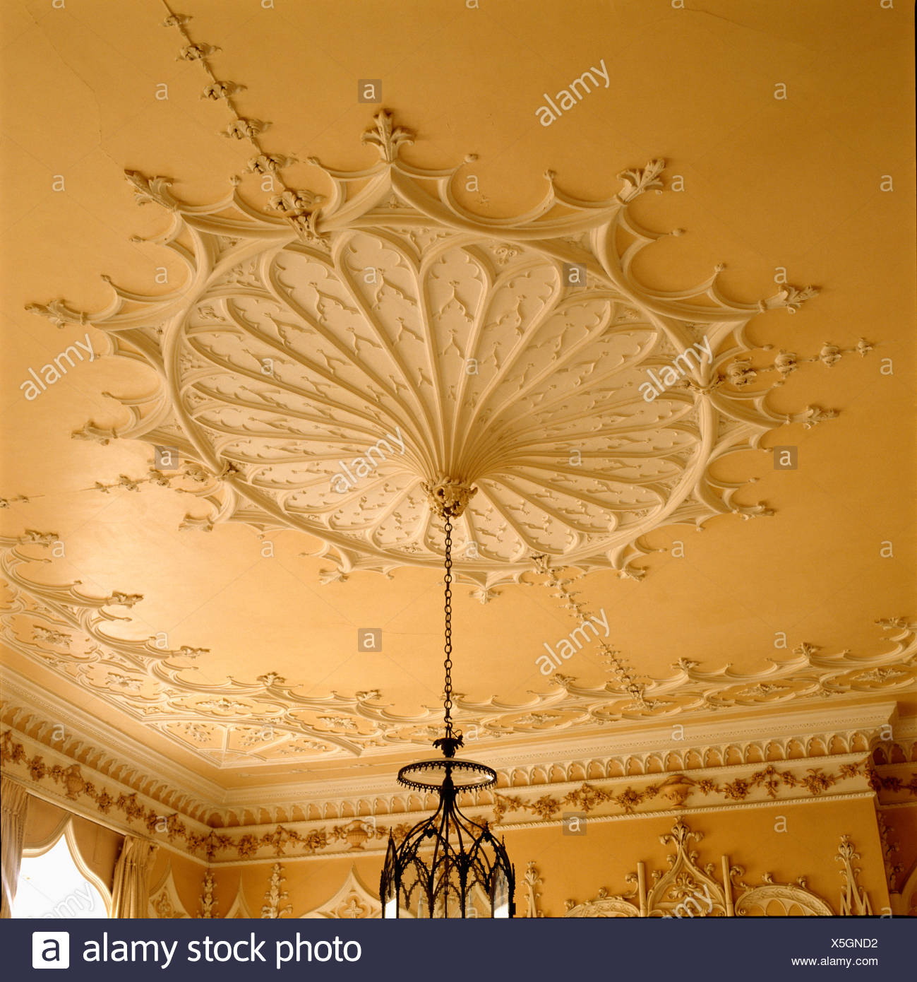Plaster Plasterwork Ceiling High Resolution Stock Photography and ...