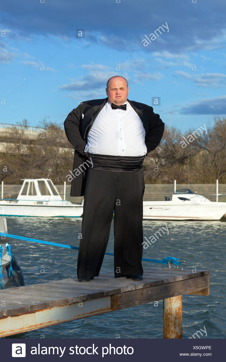 Fat Suit Man High Resolution Stock Photography and Images - Alamy