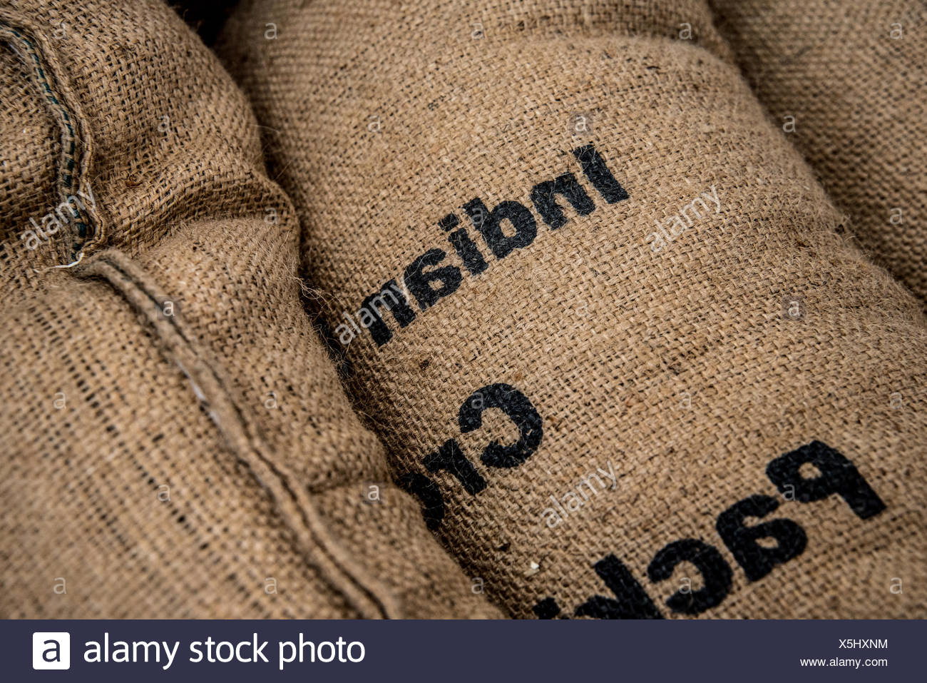 Sacks Of Coffee Beans High Resolution Stock Photography and Images - Alamy