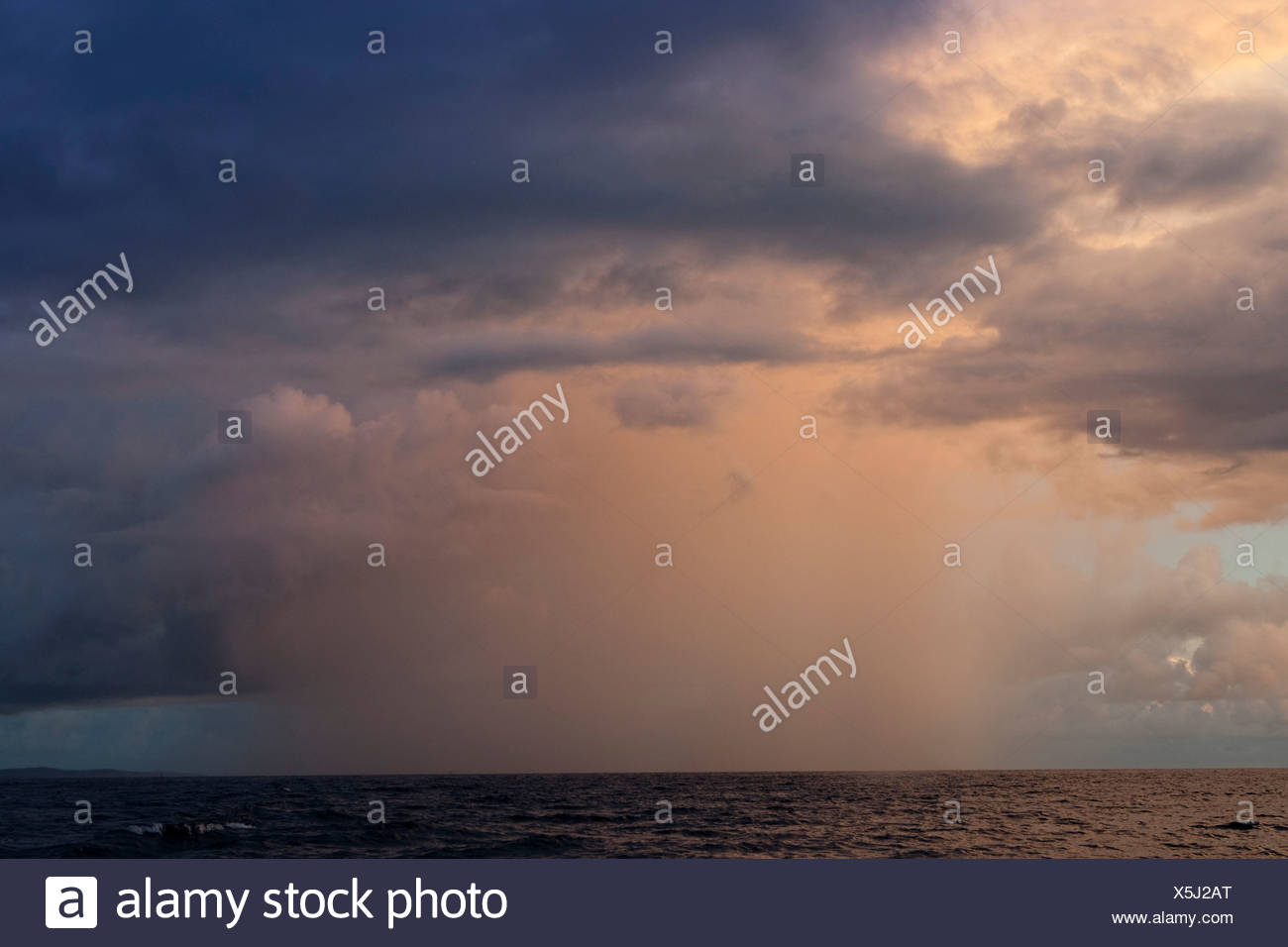 Rain At Sea High Resolution Stock Photography and Images - Alamy