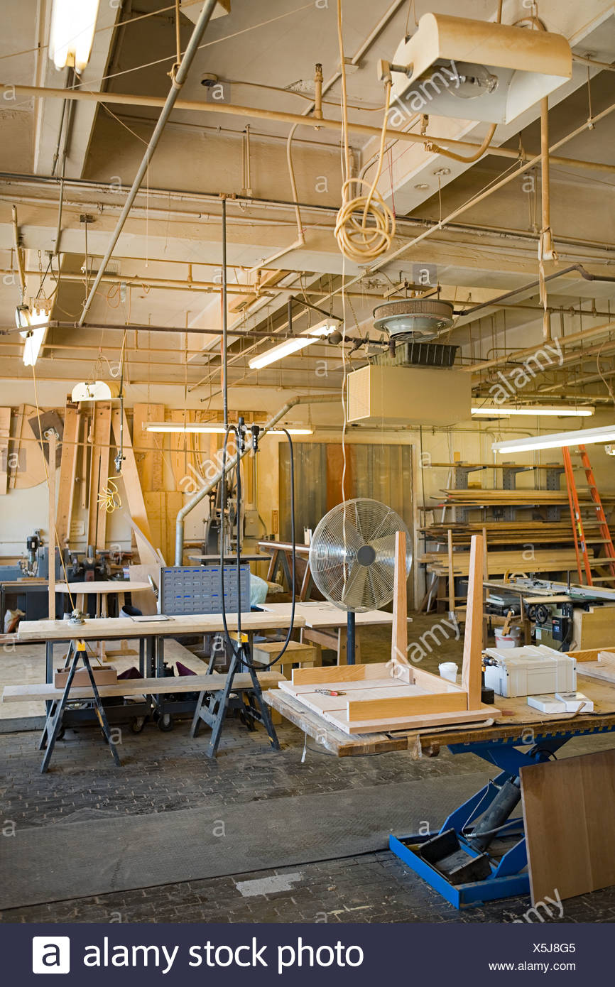 Interior Of Carpentry Workshop Stock Photos & Interior Of Carpentry ...