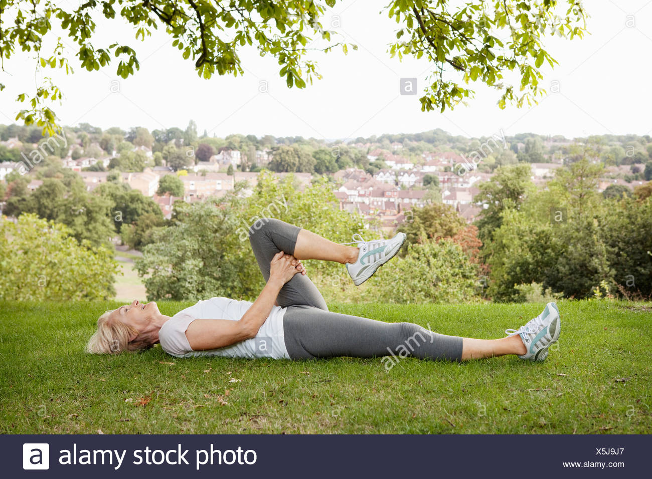 Mature Woman One Leg Stock Photos & Mature Woman One Leg Stock Images ...