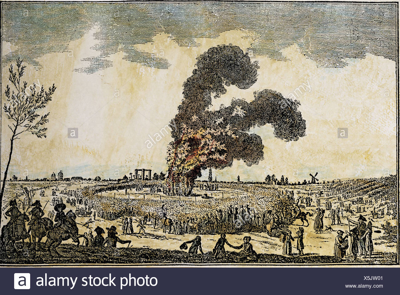 Burning At The Stake High Resolution Stock Photography and Images - Alamy