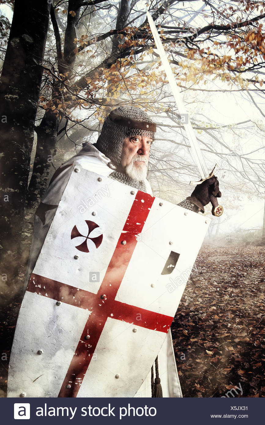 Knight Templar Battle High Resolution Stock Photography and Images - Alamy