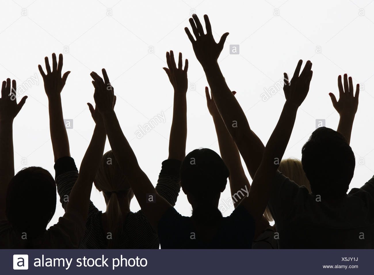 Arms Up Cheer Stock Photos & Arms Up Cheer Stock Images - Alamy