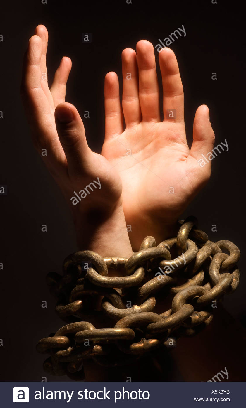 Chained Male High Resolution Stock Photography and Images - Alamy