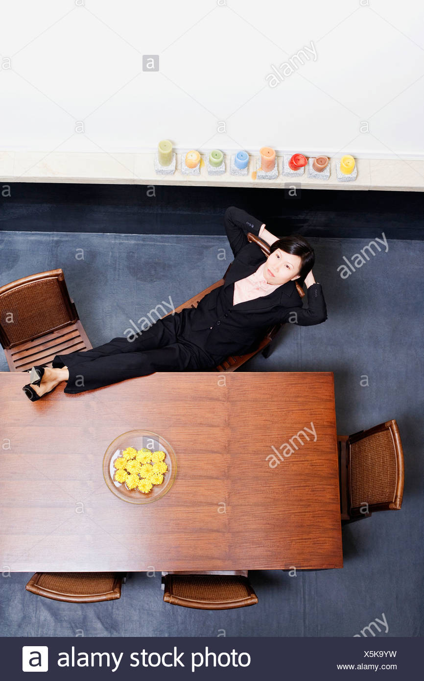 Feet On The Table Stock Photos & Feet On The Table Stock Images - Alamy
