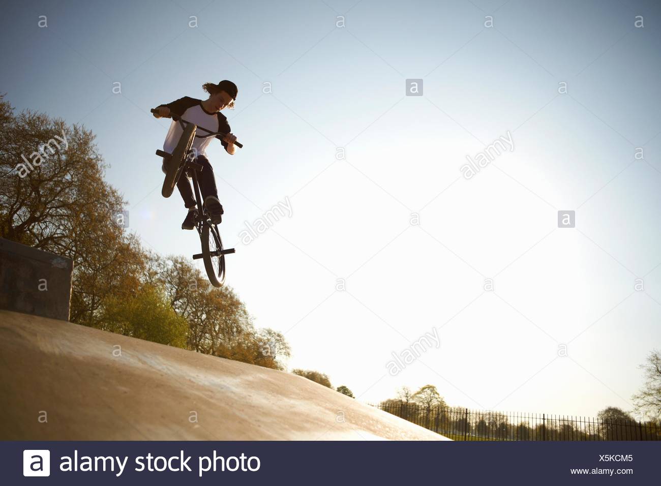 Bmx Mid Air Stunt Action High Resolution Stock Photography and Images ...