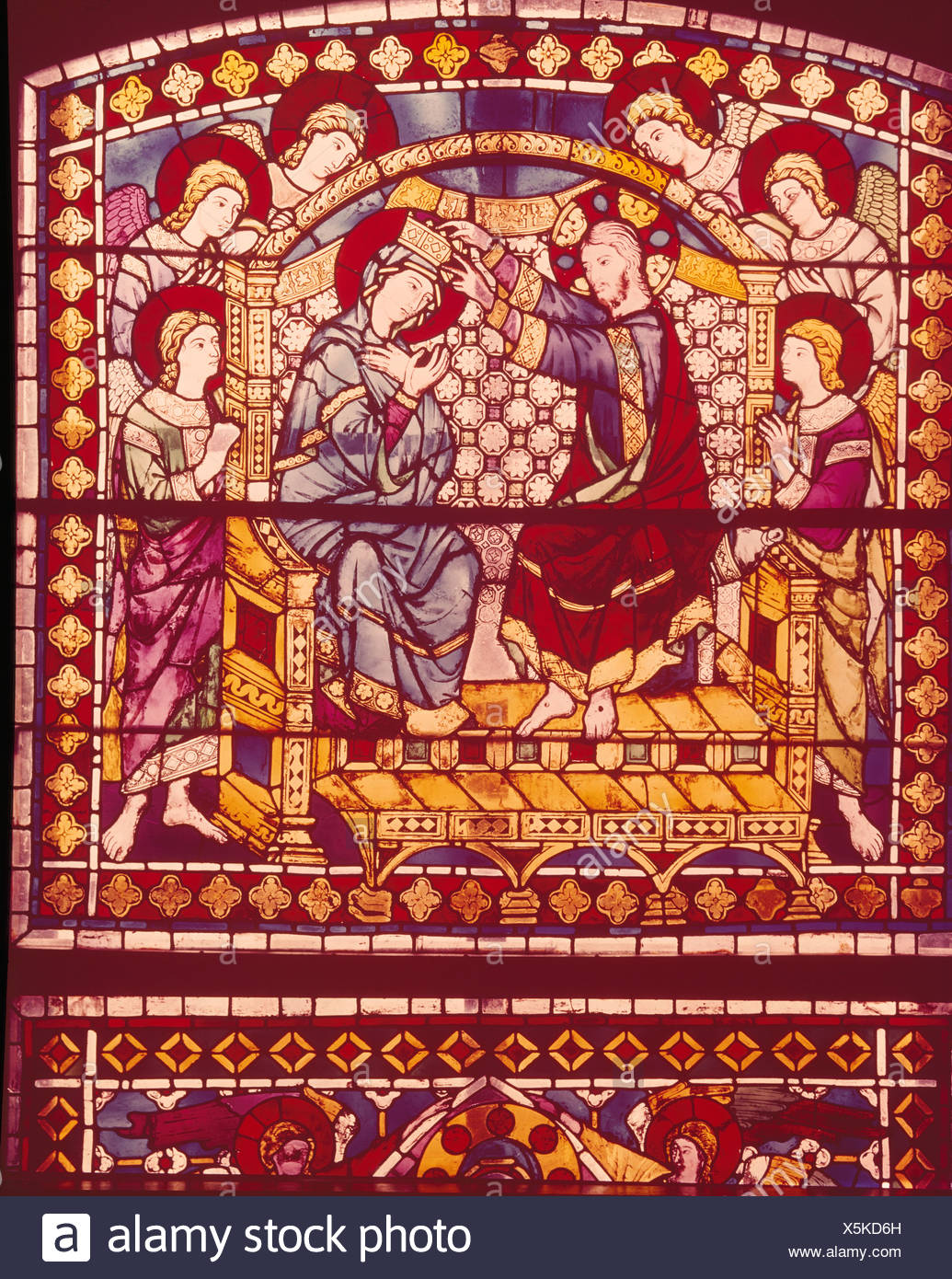 Mary Virgin Coronation High Resolution Stock Photography and Images - Alamy