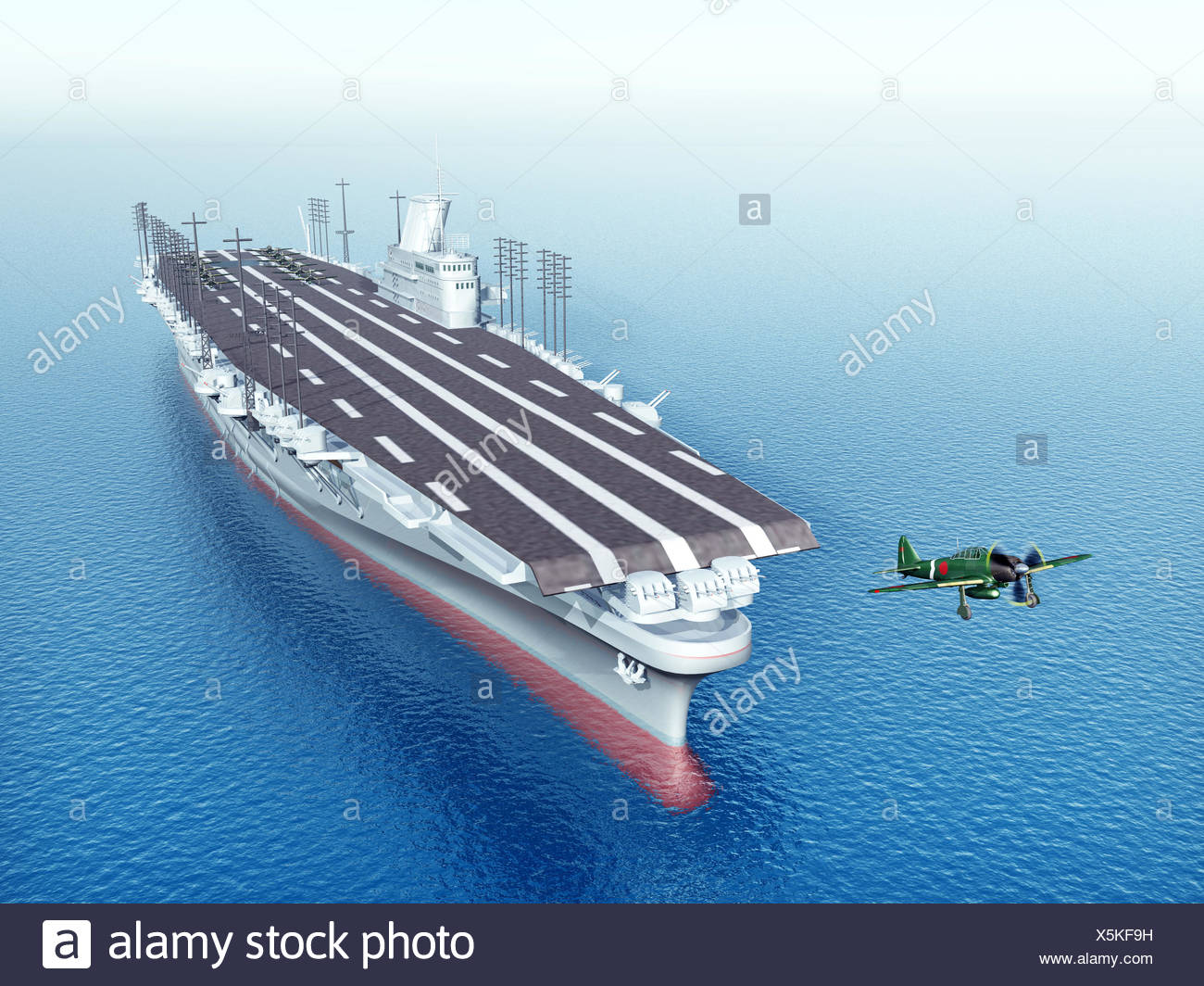 Japanese Aircraft Carrier High Resolution Stock Photography and Images ...