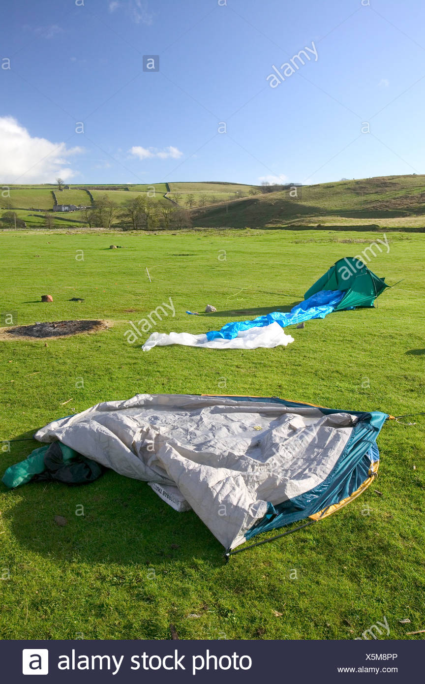 Destroyed Tents High Resolution Stock Photography and Images - Alamy