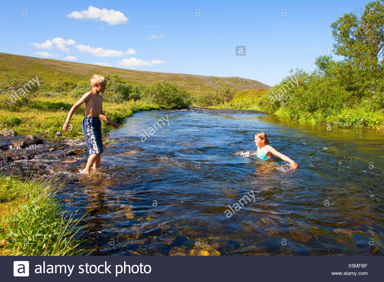 Bathing In A Brook High Resolution Stock Photography and Images - Alamy