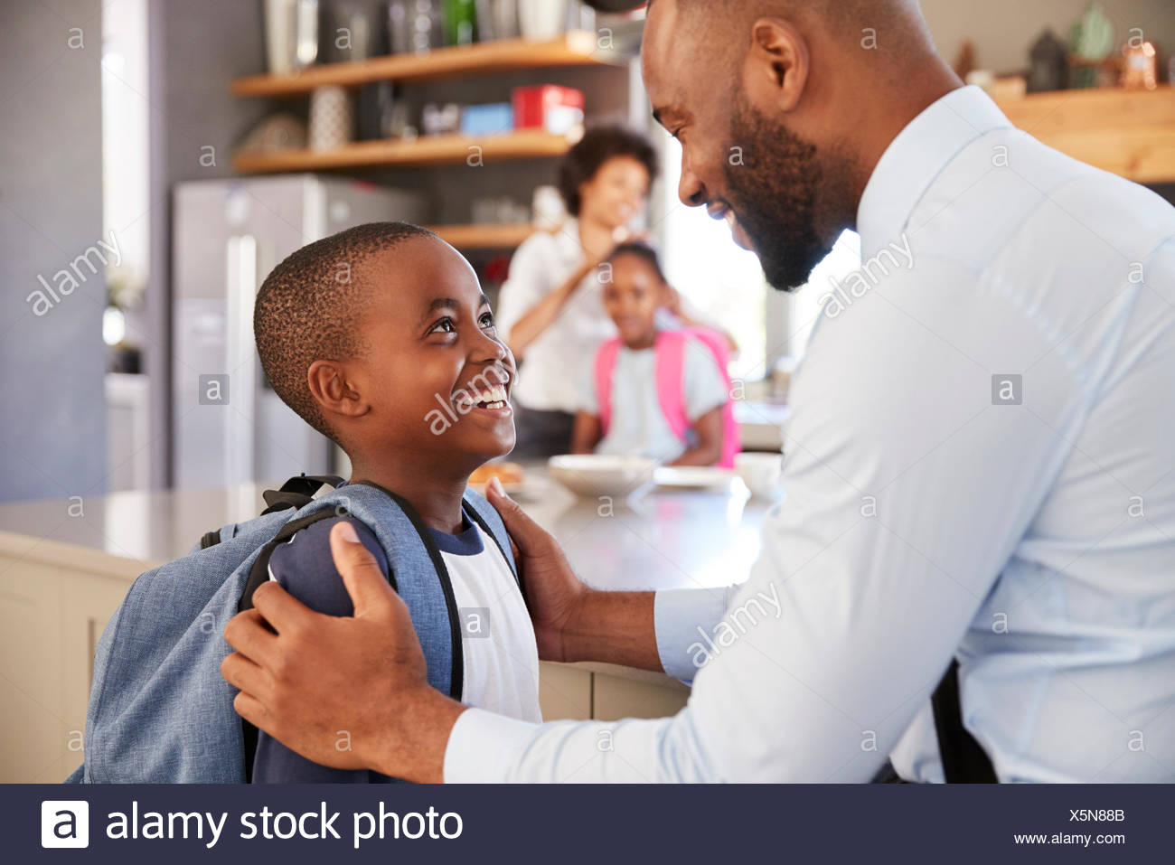 Saying Goodbye Son High Resolution Stock Photography and Images - Alamy