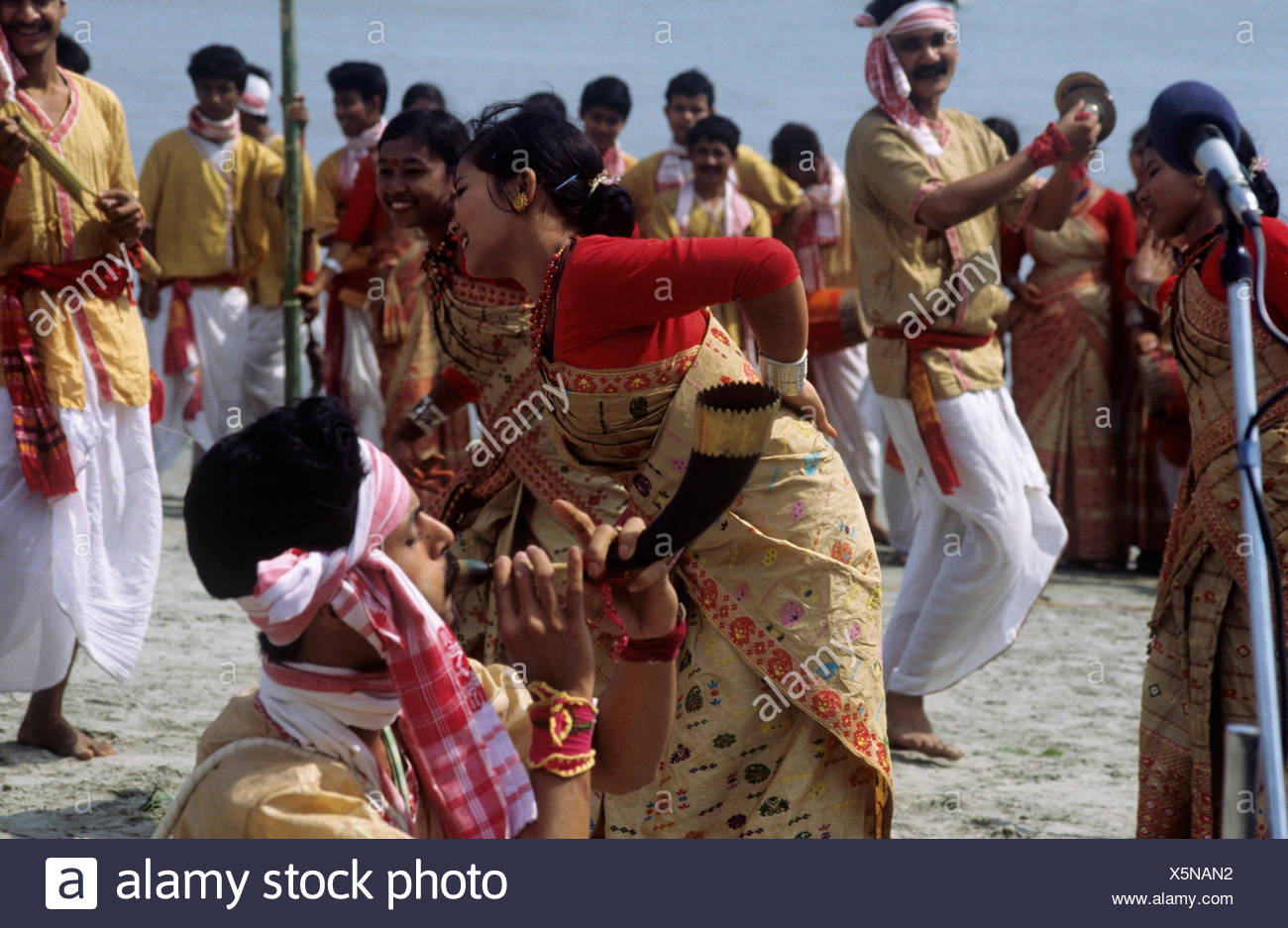Assamese Folk Dance High Resolution Stock Photography and Images - Alamy