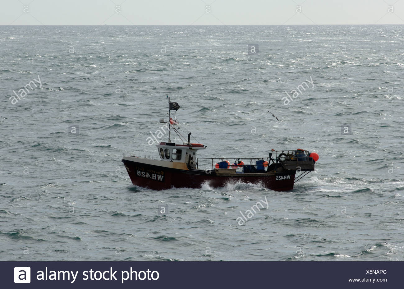 Fishing Boat Rough Sea High Resolution Stock Photography and Images - Alamy
