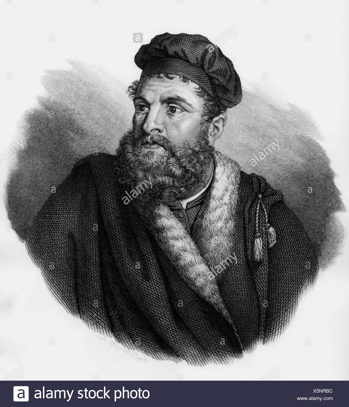 Marco Polo 1254 1324 Venetian Merchant High Resolution Stock ...