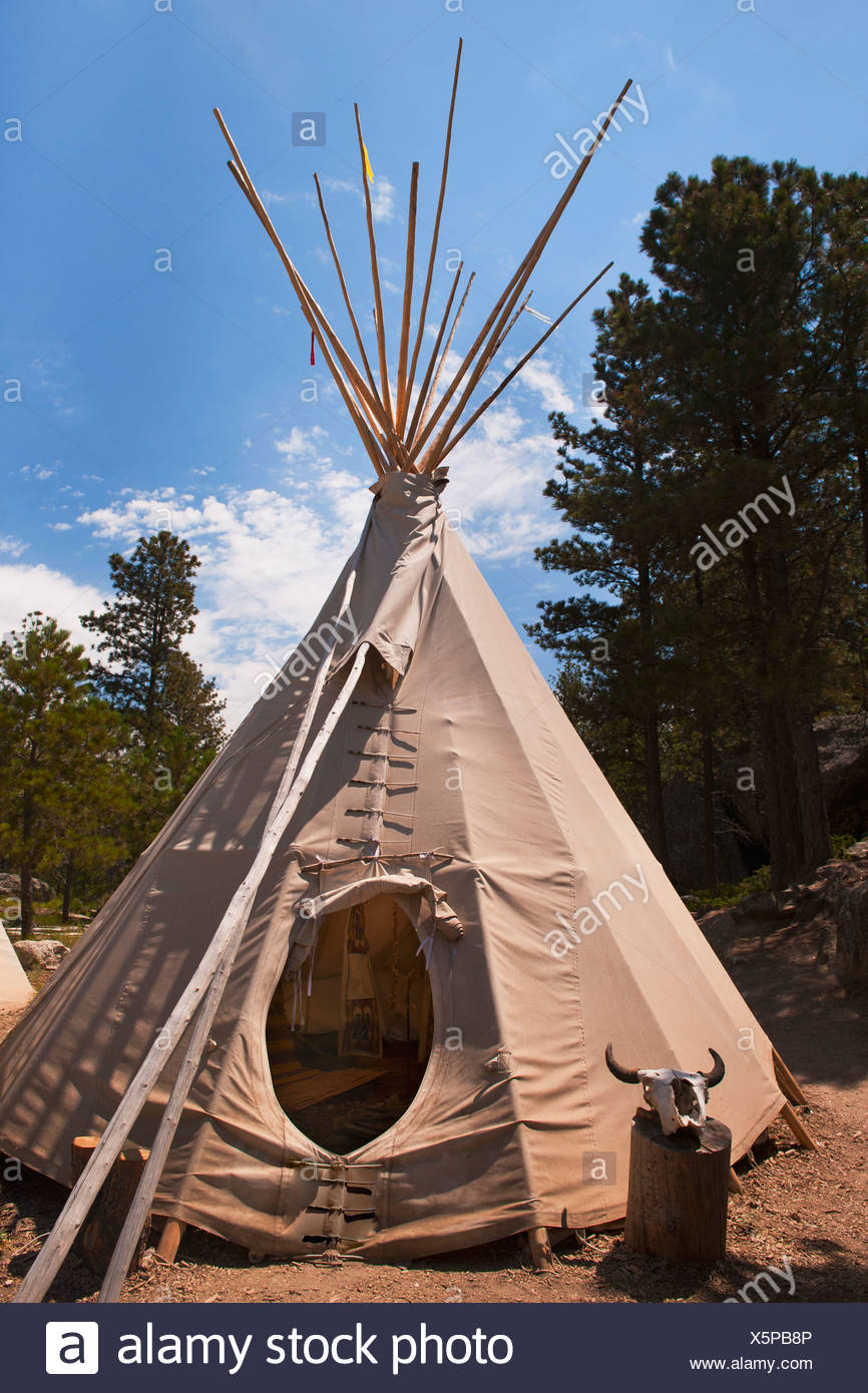 Indian Teepee Stock Photos & Indian Teepee Stock Images - Alamy