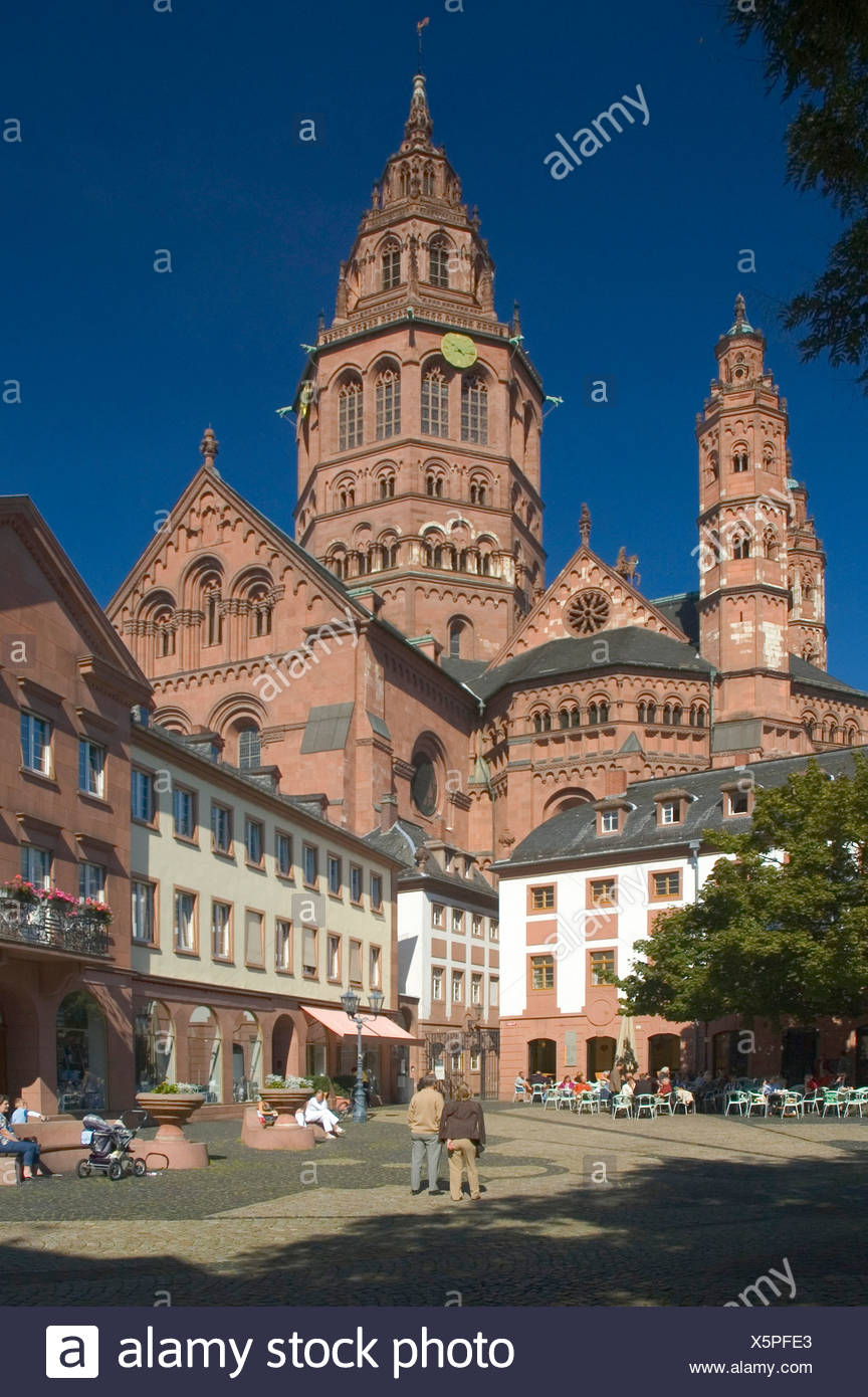 Cathedral Of Mainz High Resolution Stock Photography and Images - Alamy
